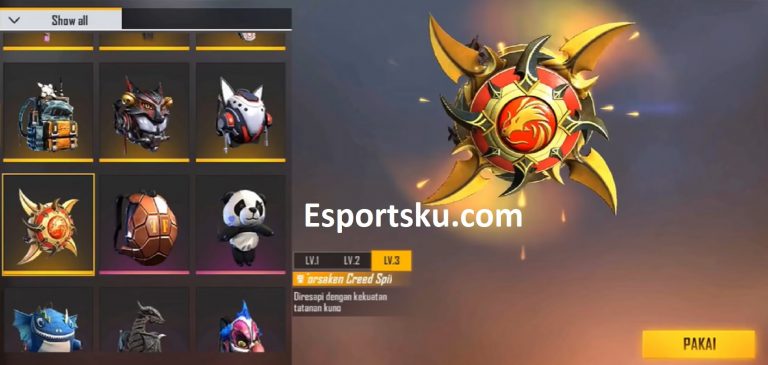 20 Skin Backpack FF Terbaik dan Terkeren di Free Fire – Esportsku