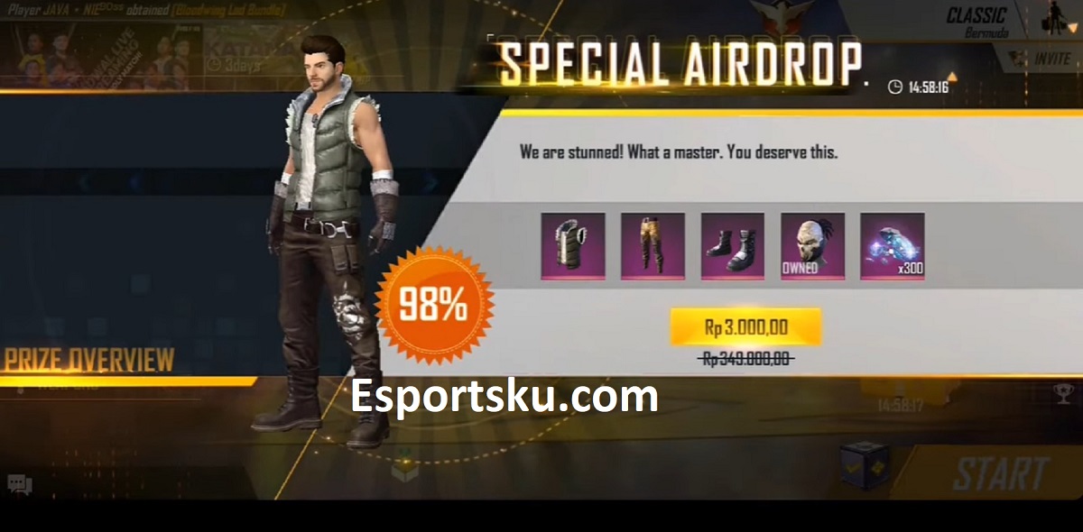 Kenapa Tidak Dapat Spesial Airdrop di Free Fire (FF)? – Esportsku