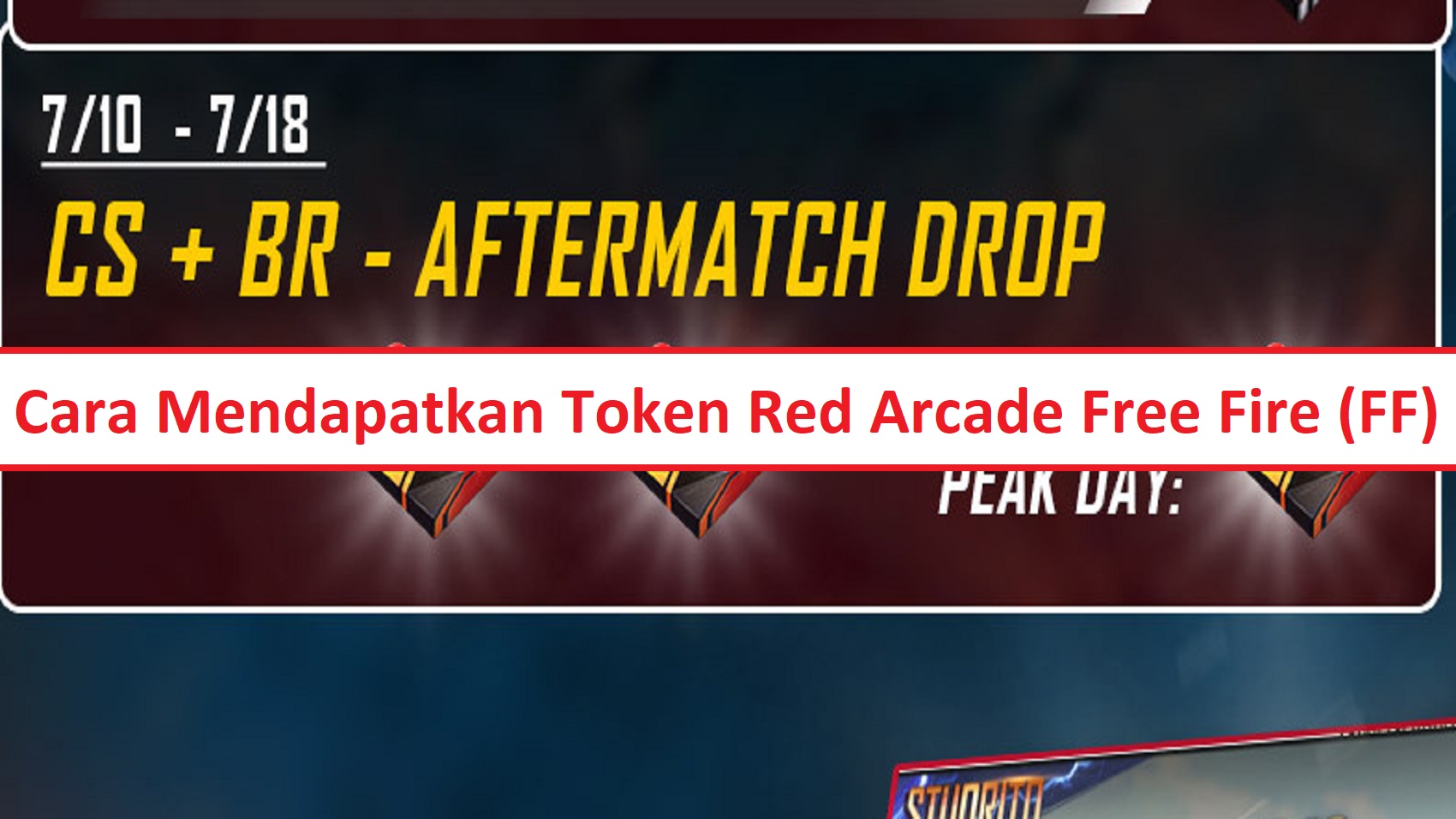 Cara Mendapatkan Token Red Arcade Free Fire (FF) – Esportsku