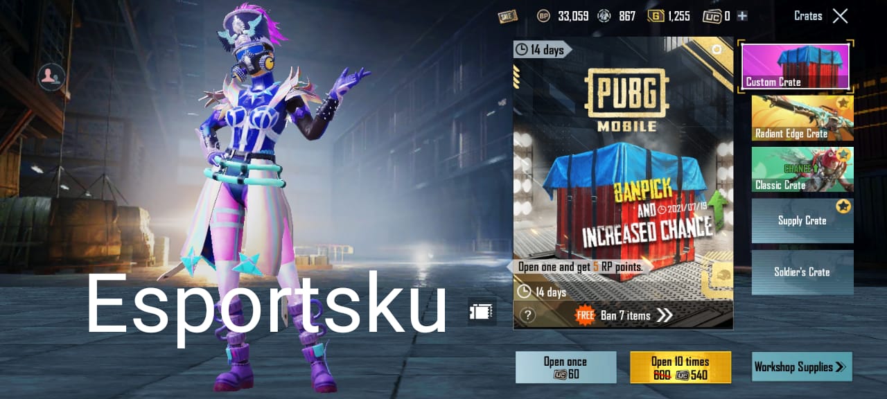 Penawaran Custom Crate Tersedia di PUBG Mobile, Dapatkan Skin Keren ...