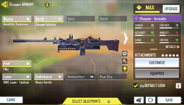 Build Gunsmith serta Loadout untuk Chopper Laser yang bisa kalian pakai ...