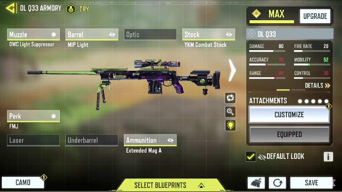 Build Gunsmith DL Q33 salah satu Sniper yang sering digunakan di ...