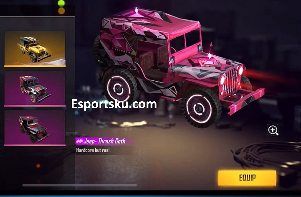 7 Cara Dapatkan Skin Jeep Beyond Infinity Free Fire (FF) – Esportsku