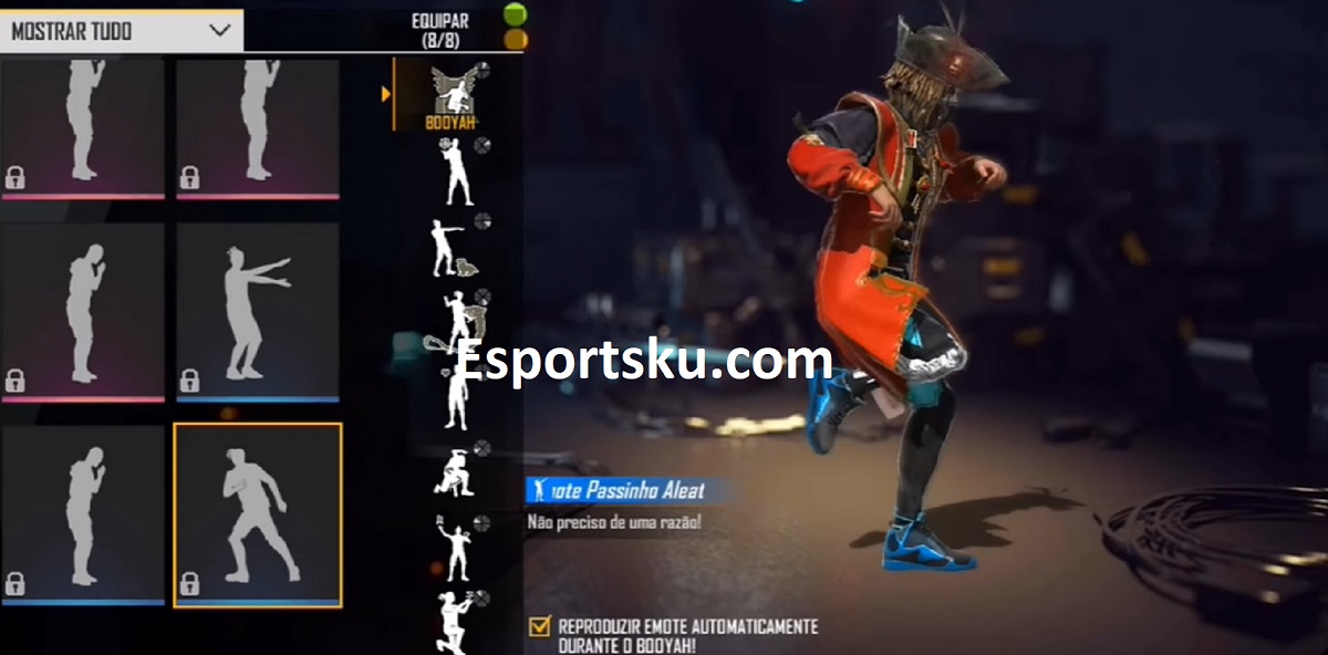 Emote Fancy Steps Celebration Free Fire (FF) – Esportsku