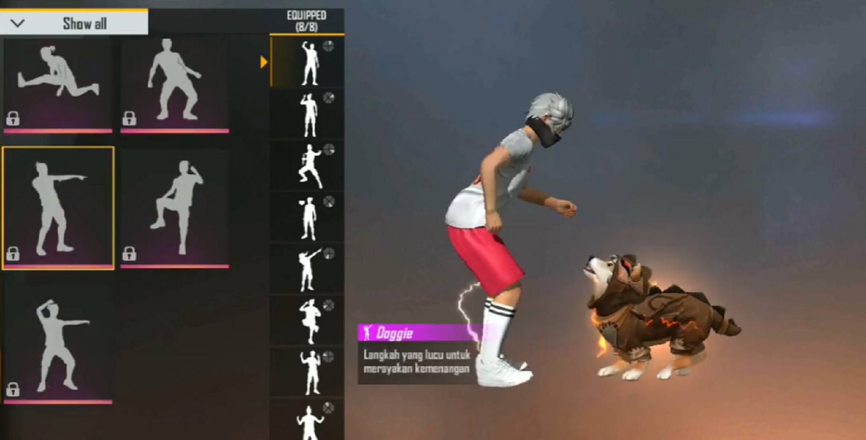 10 Emote Legendaris Free Fire (FF) – Esportsku