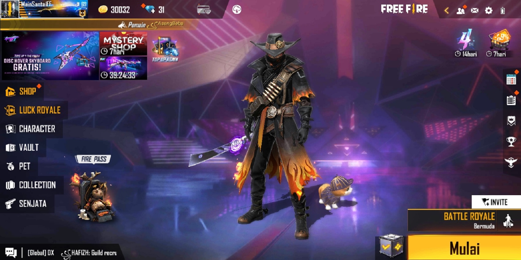5 Manfaat Memasang Skin Lobby Free Fire (FF) – Esportsku