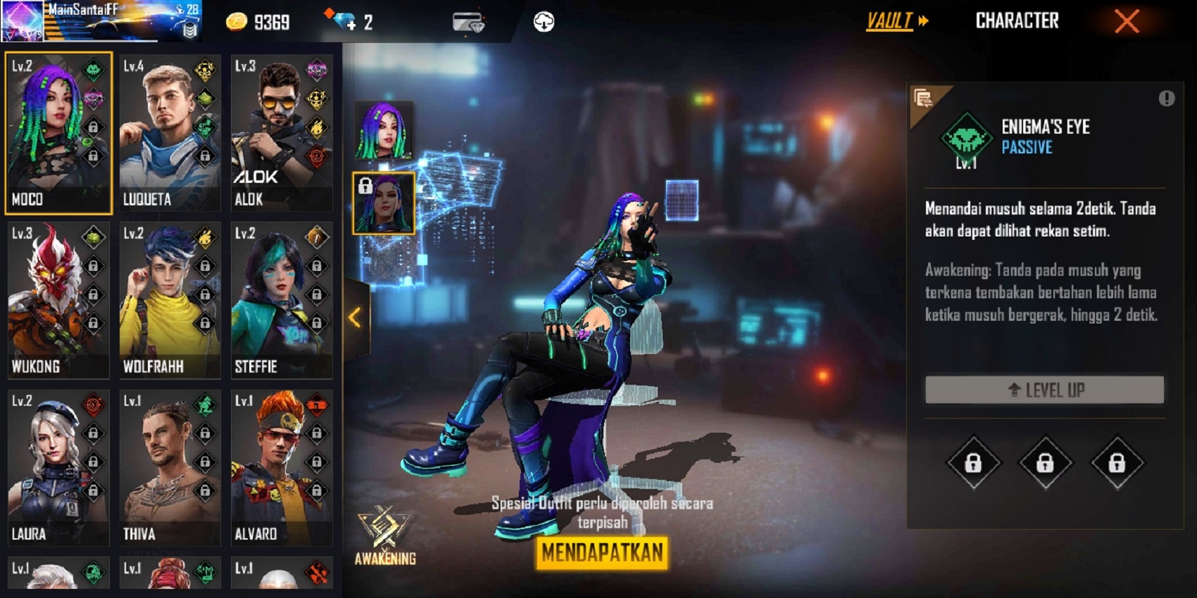 8 Fakta Karakter Moco Free Fire (FF), Sangat Populer! – Esportsku