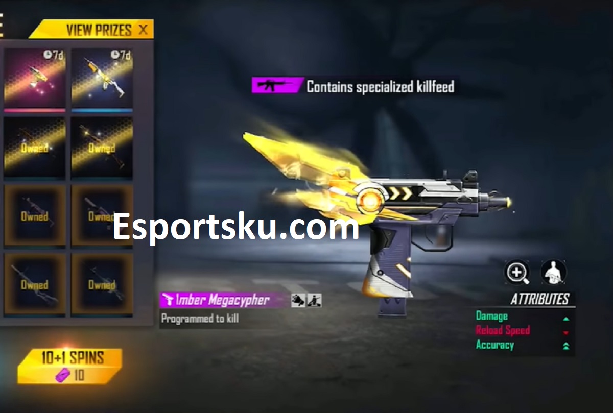 5 Skin Mini Uzi Free Fire (FF) Terbaik – Esportsku