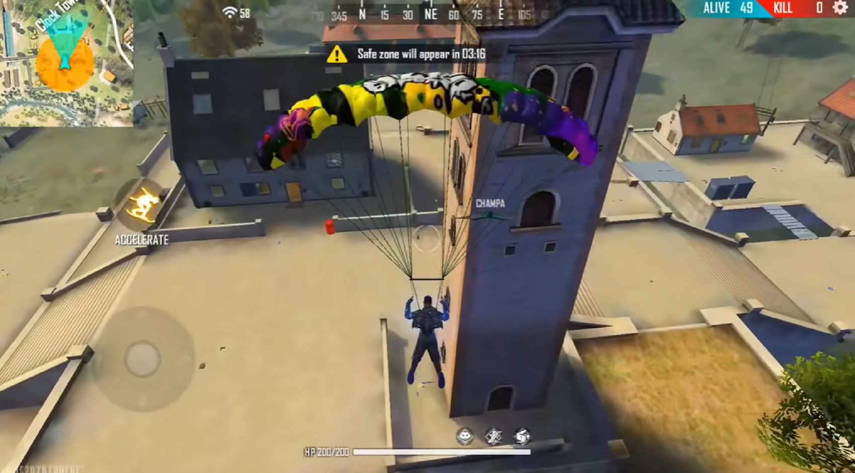 Peti Yang Ada Di Clock Tower Free Fire (FF) – Esportsku