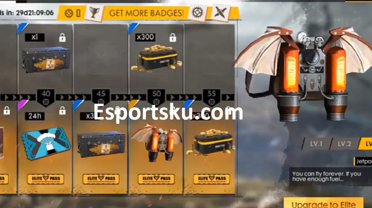 Tas Sayap Season Berapa Free Fire (FF) – Esportsku