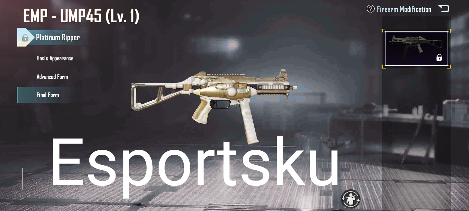 Skin EMP UMP45 Tersedia di PUBG Mobile, Bisa Pemain Modifikasi! – Esportsku
