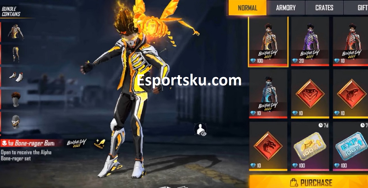 8 Fakta Legendary Outfit Free Fire (FF) – Esportsku