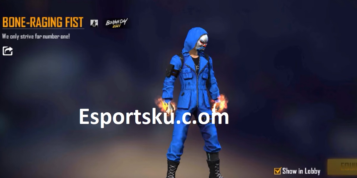Bocoran Skin Bone Raging Fist Free Fire (FF) – Esportsku