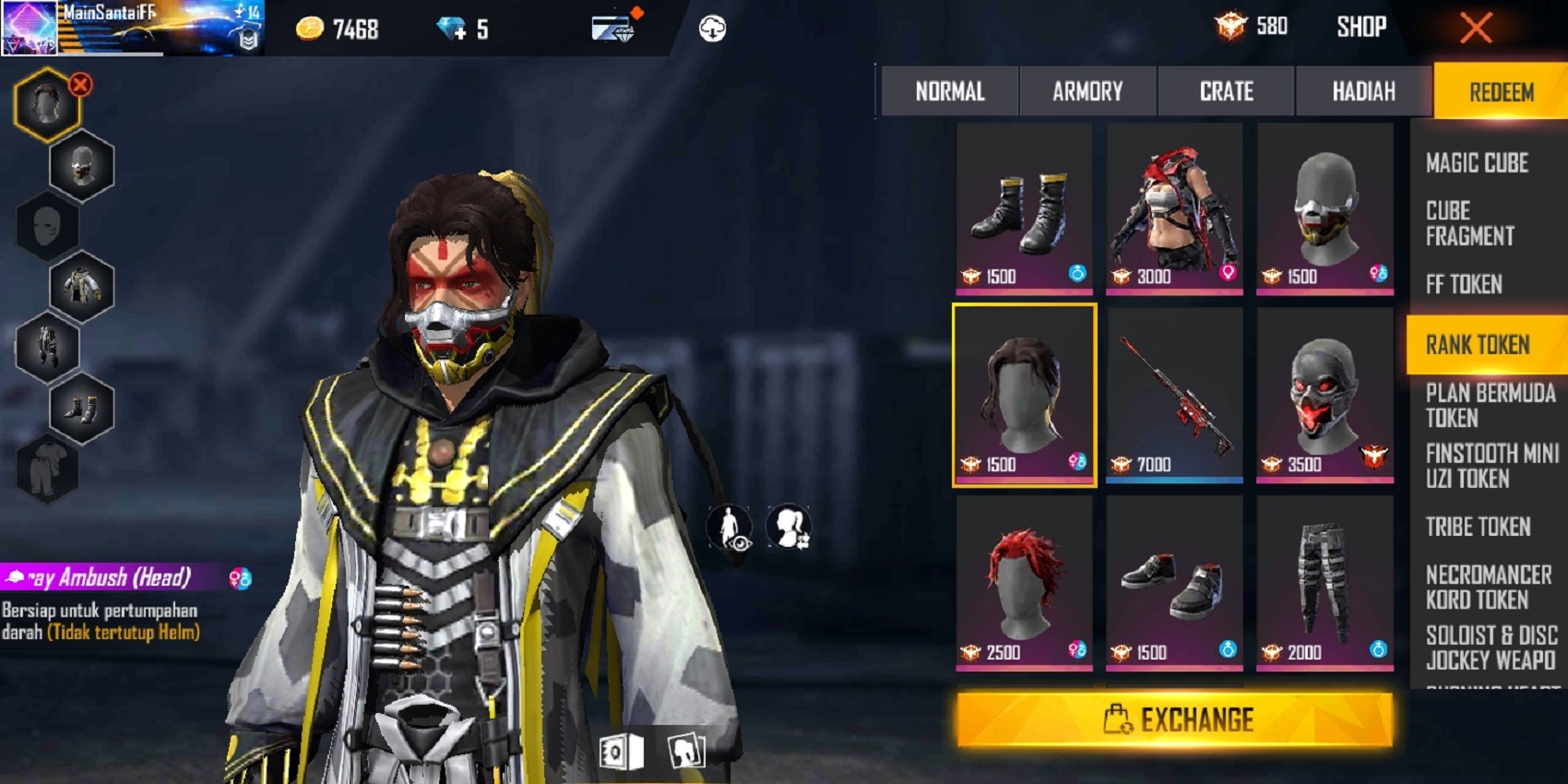 Cara Mendapatkan Bundle Gray Ambush Free Fire (FF) – Esportsku