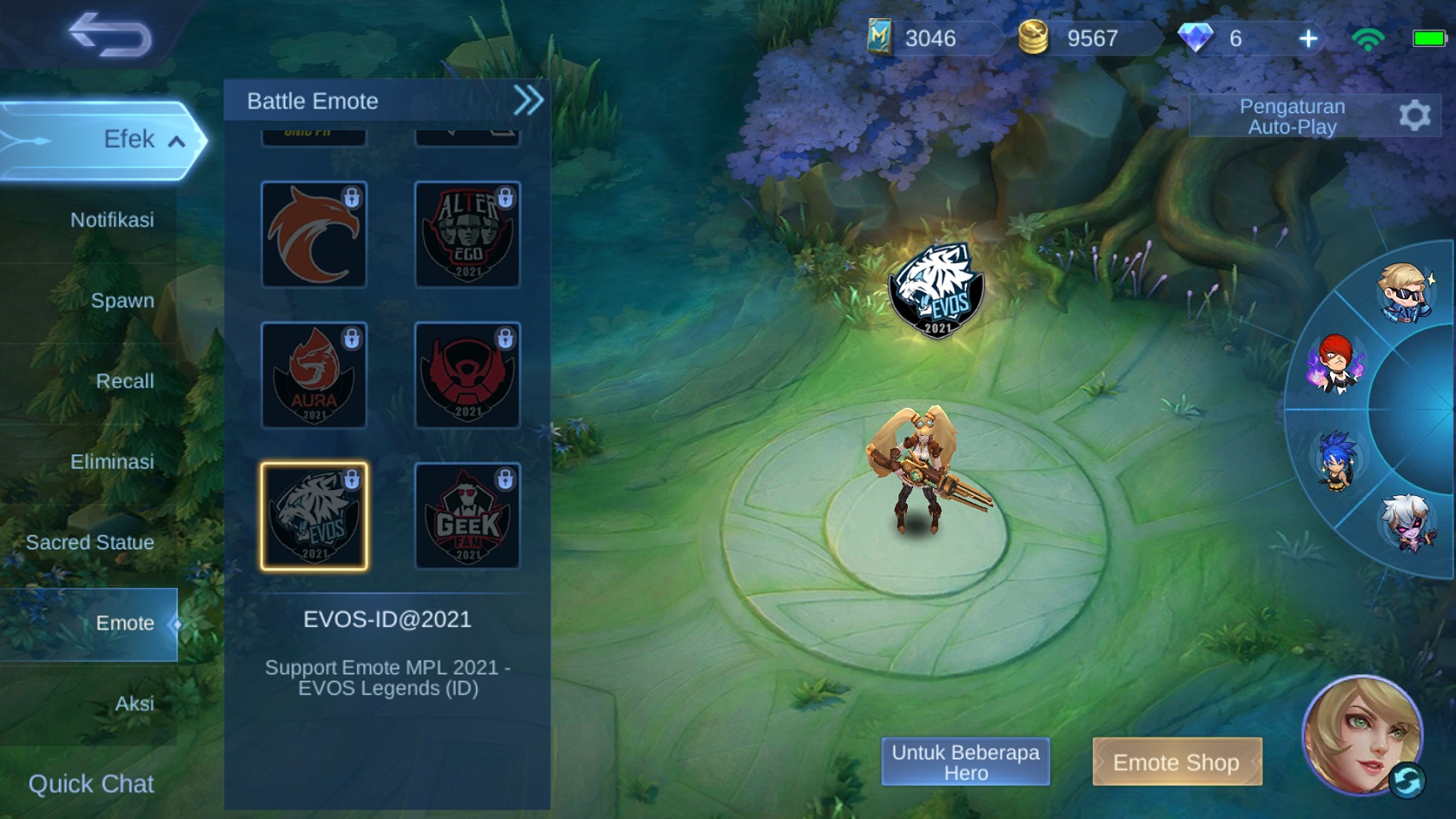 Battle Emote Evos Mobile Legends (ML), Ini Cara Dapatnya! – Esportsku