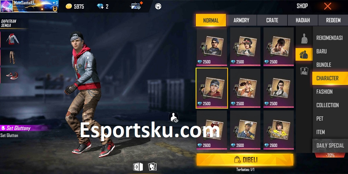 8 Fakta Unik Karakter Maxim Free Fire (FF), Teman Kelly! – Esportsku