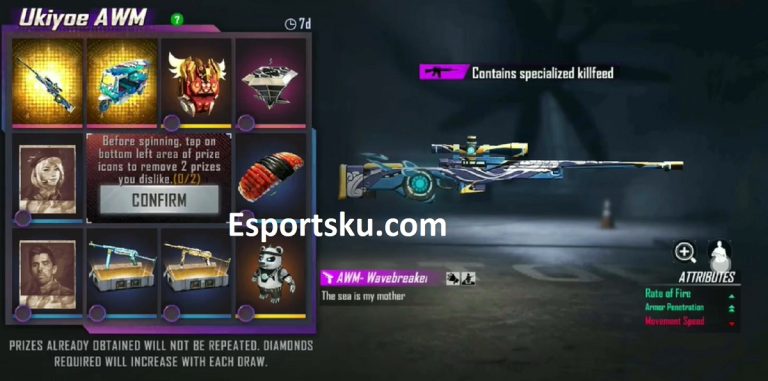 Cara Mendapatkan Skin Wave Breaker Free Fire (FF) – Esportsku