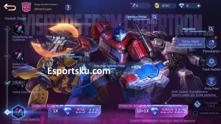 Event Transformers Hadir Kembali di Mobile Legends (ML) 2023? – Esportsku