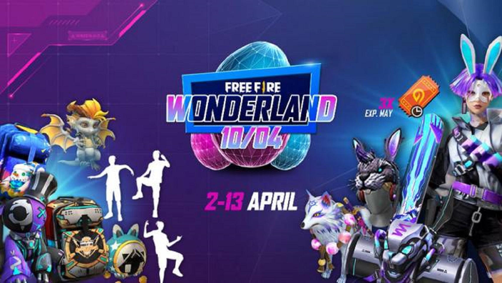 Event Wonderland Free Fire (FF) 2021 – Esportsku