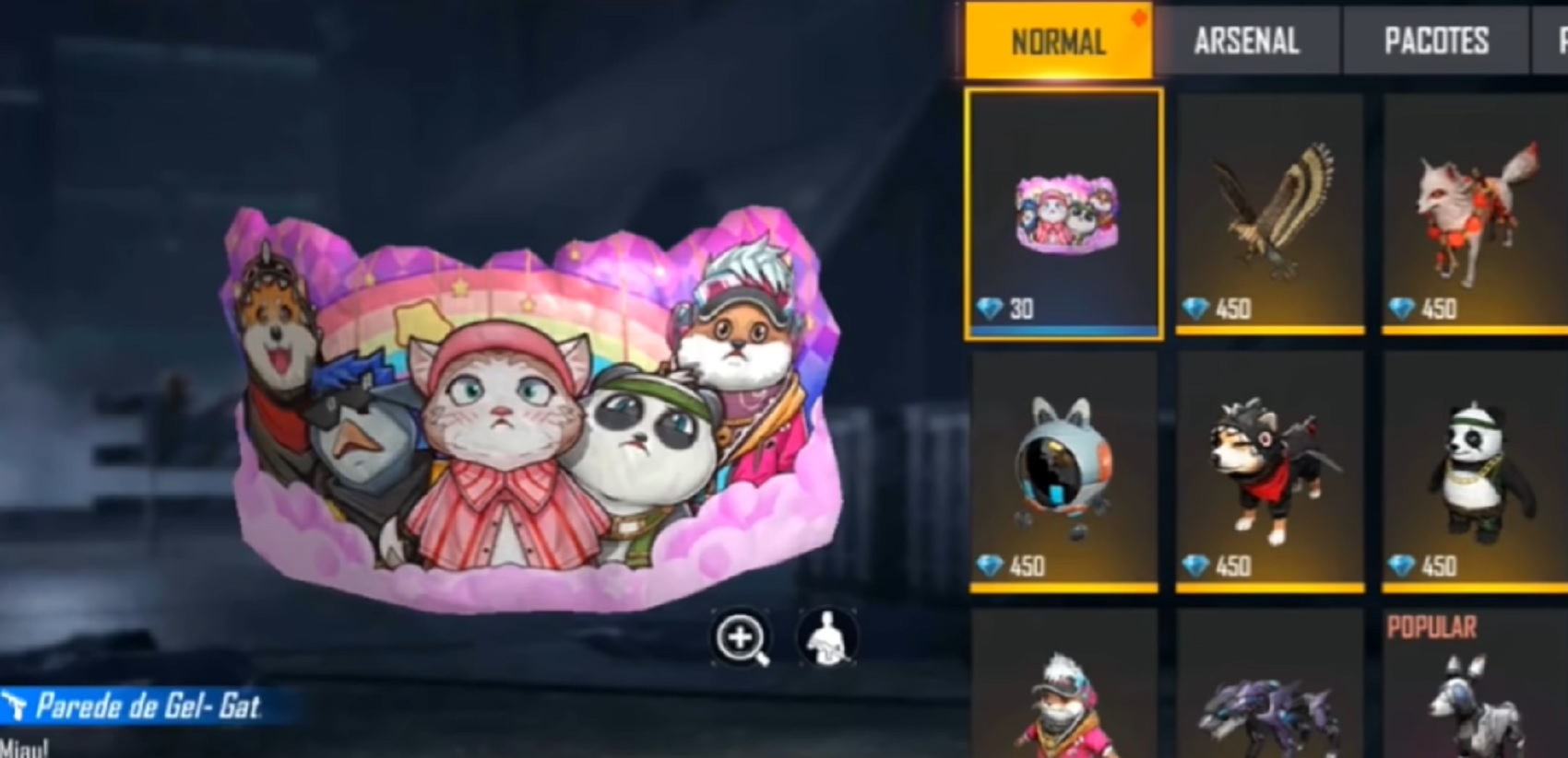 Bocoran Gloo Wall Pinky Kitten Free Fire (FF) – Esportsku