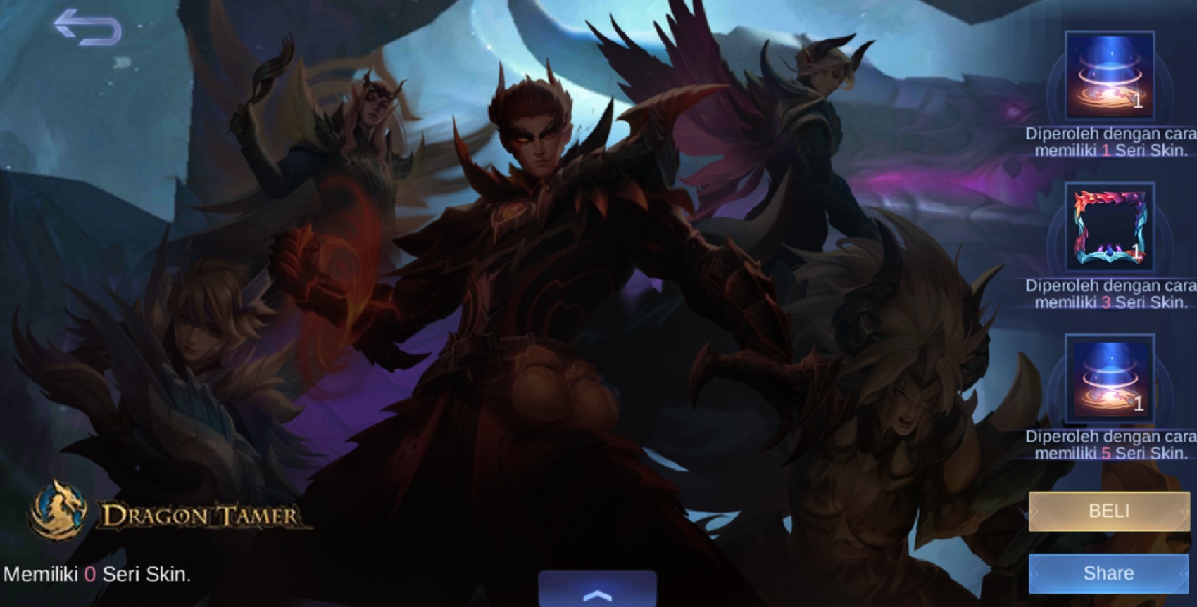 Total Harga Skin Dragon Tamer Mobile Legends (ML) – Esportsku