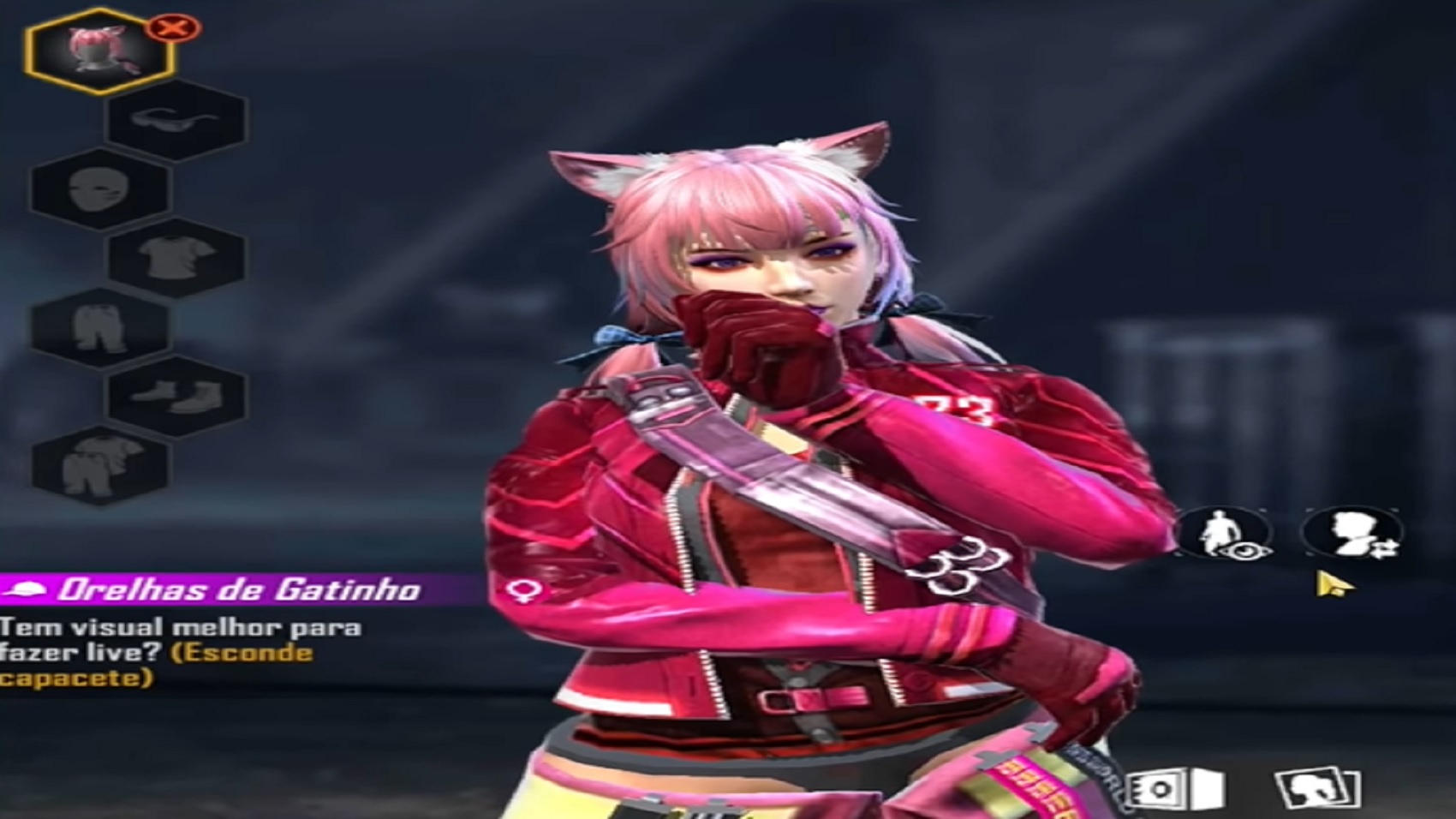 Bocoran Skin Rambut Pink Neko Free Fire (FF) – Esportsku