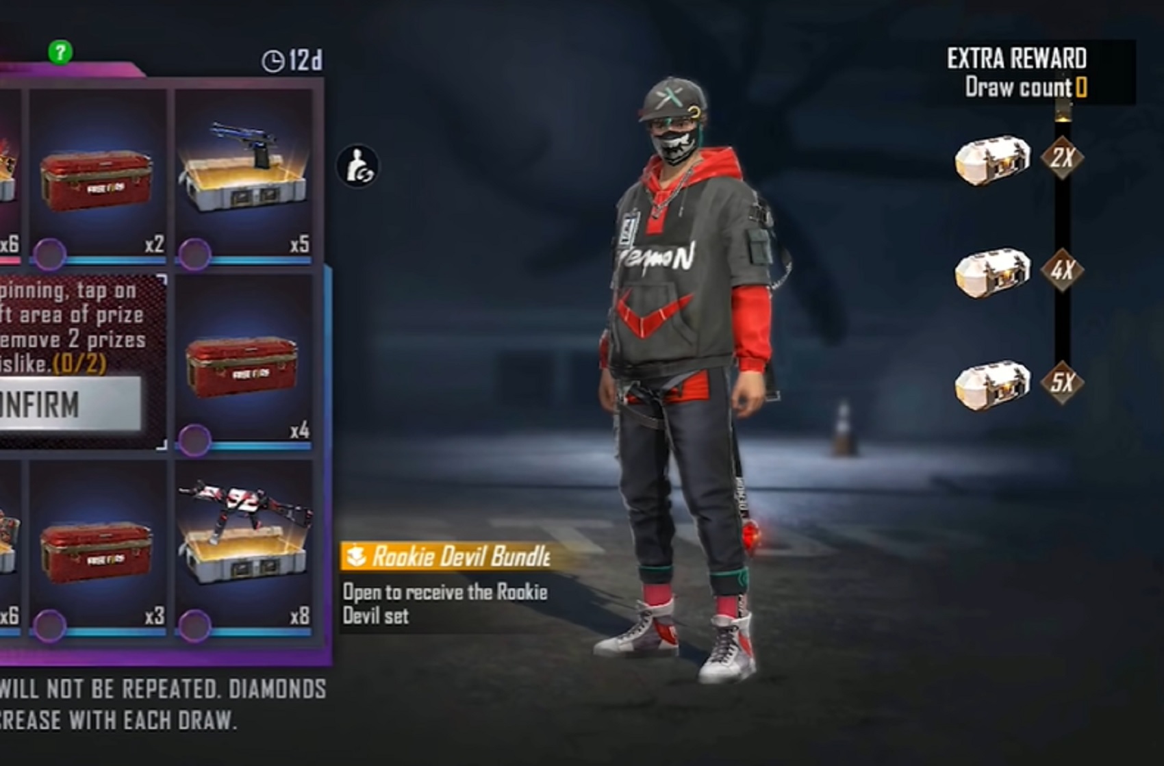 Cara Mendapatkan Bundle Rookie Devil Free Fire (FF) – Esportsku