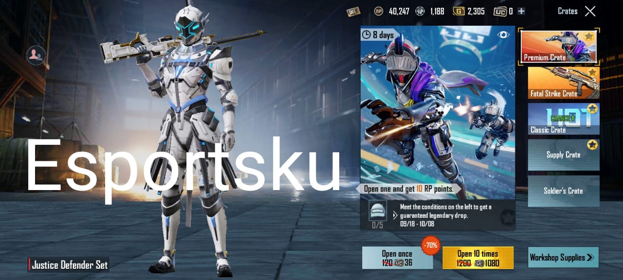 Setelan Justice Defender dan Valor Champion Tersedia di PUBG Mobile ...