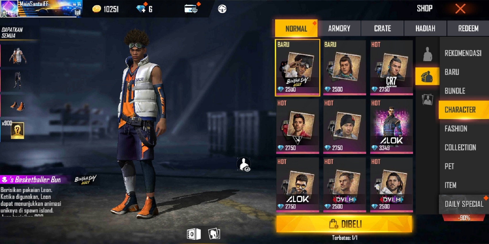 Berapa Harga Bundle Leon Free Fire (FF), Ini Jumlahnya! – Esportsku