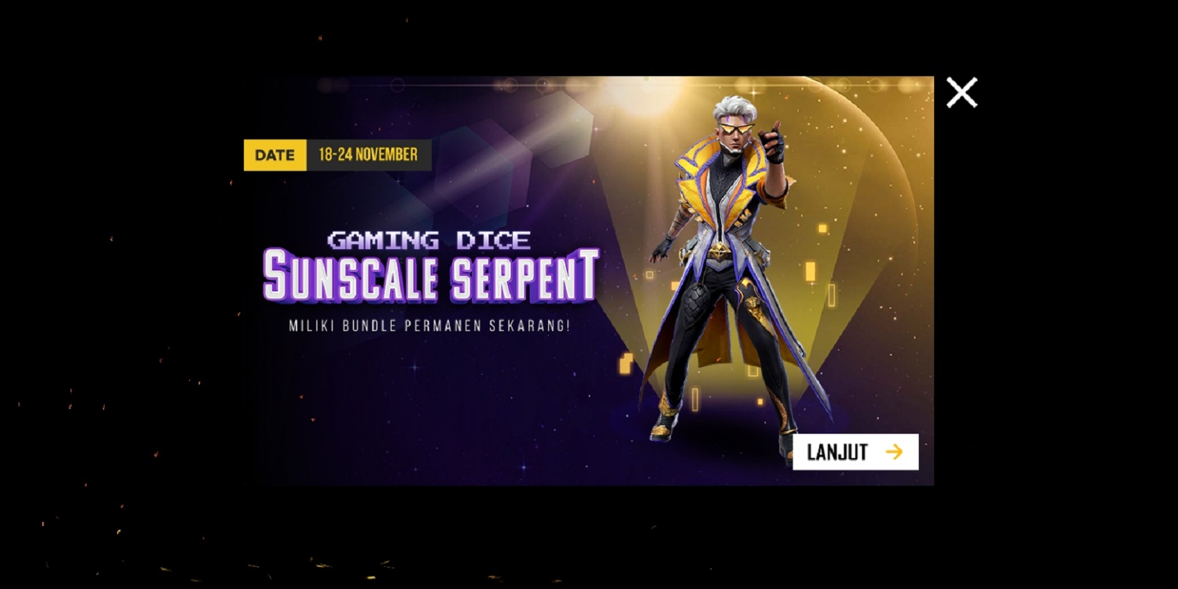 Cara Mendapatkan Bundle Sunscale Serpent Free Fire (FF) – Esportsku