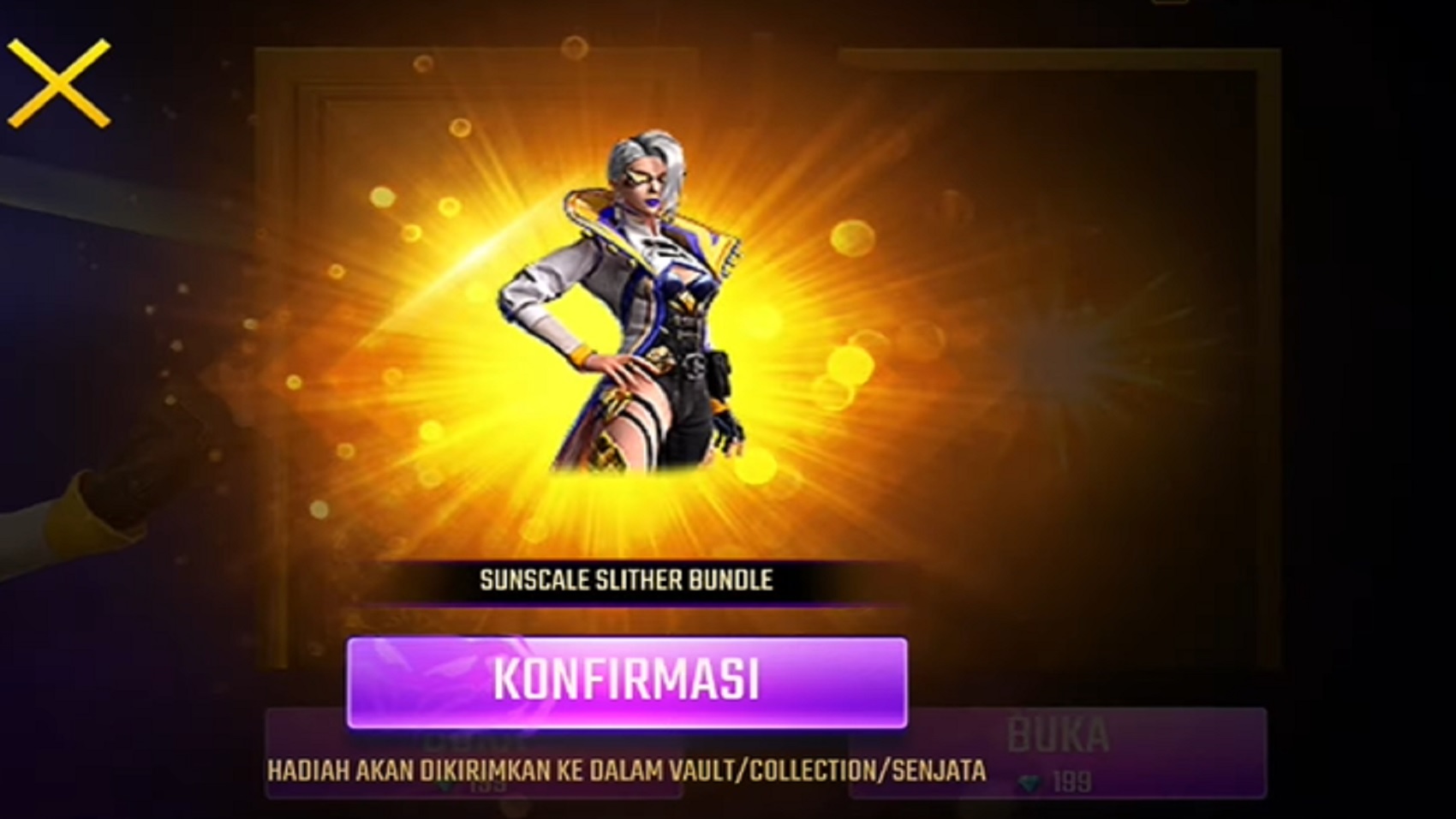 Cara Mendapatkan Bundle Sunscale Slither Free Fire (FF) – Esportsku