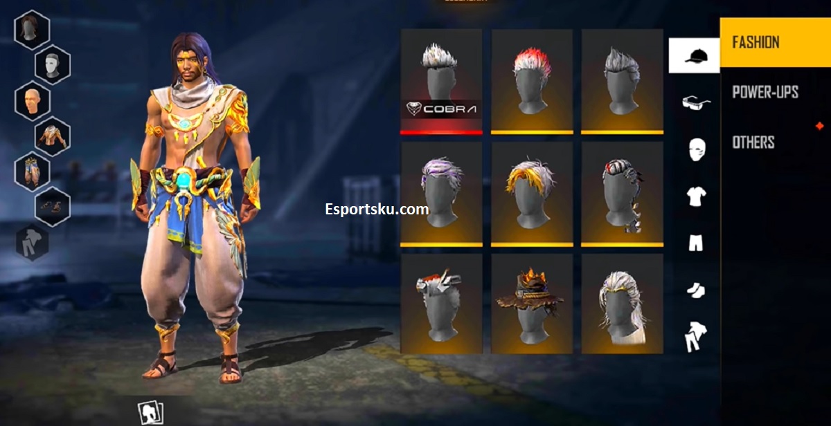 Cara Mendapatkan Bundle Warrior Prince Free Fire (FF) – Esportsku