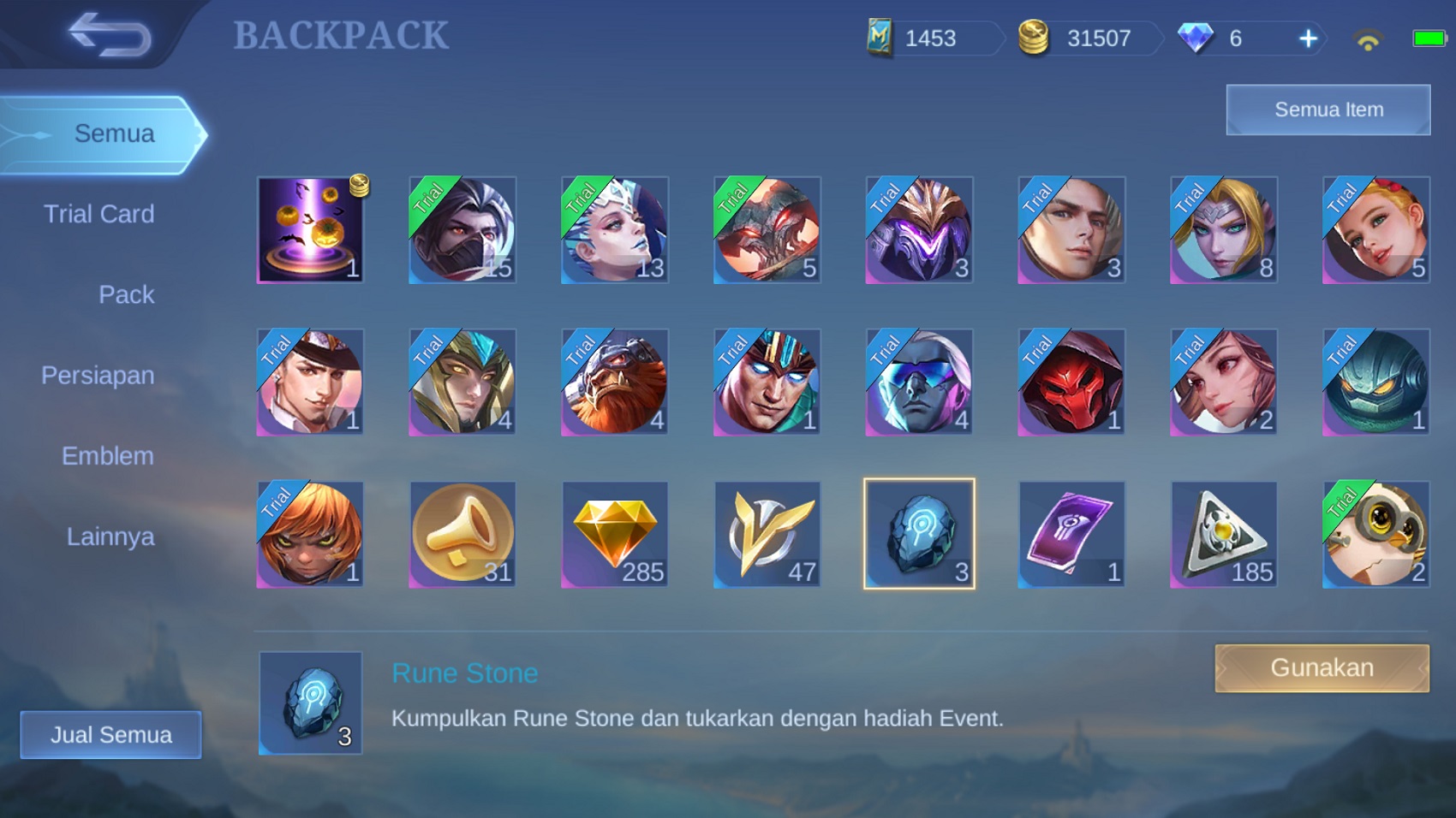 Cara Mendapatkan Rune Stone Mobile Legends (ML) – Esportsku