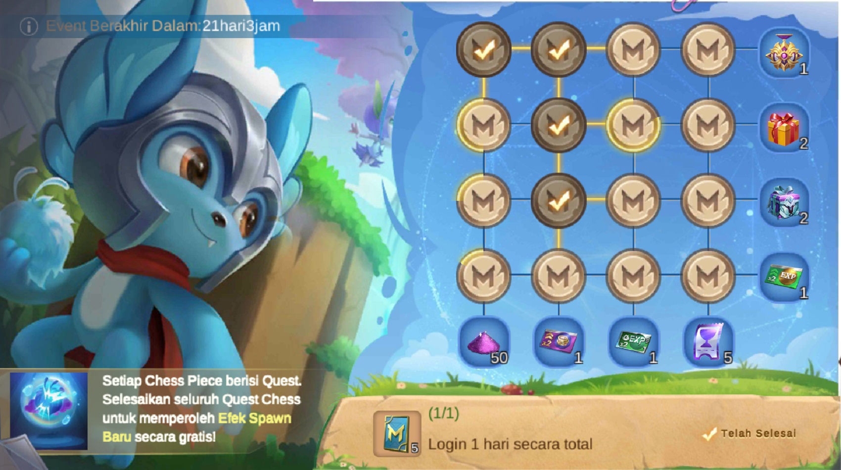 Daftar Hadiah Fun Bingo Fate Denier Mobile Legends (ML) – Esportsku