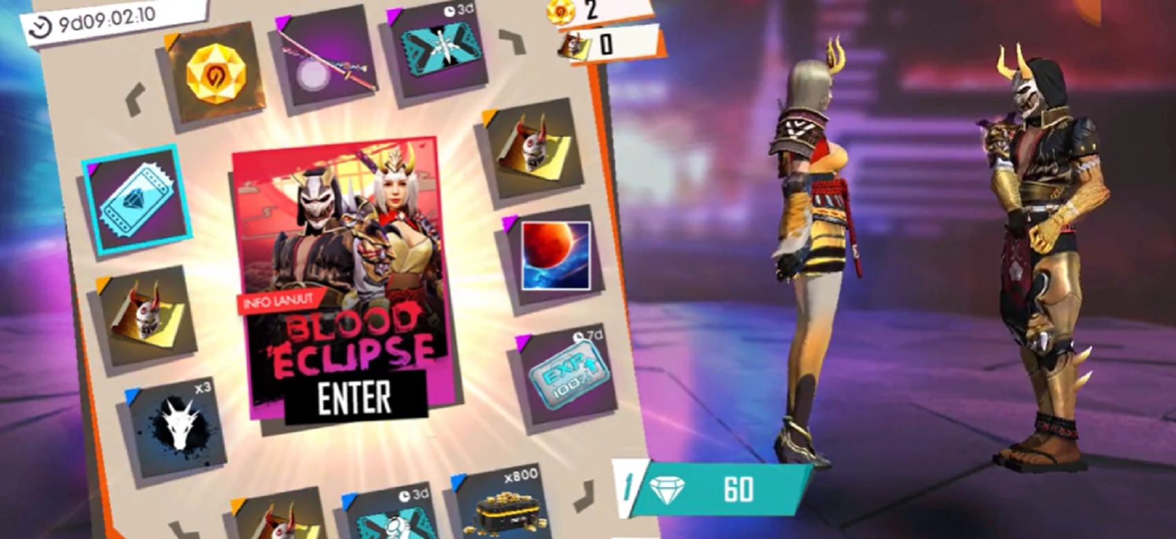 Dapat Dari Manakah Katana Blood Moon Free Fire (FF)? – Esportsku