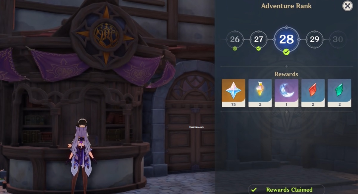 Penjelasan Setiap Adventure Rank Genshin Impact – Esportsku