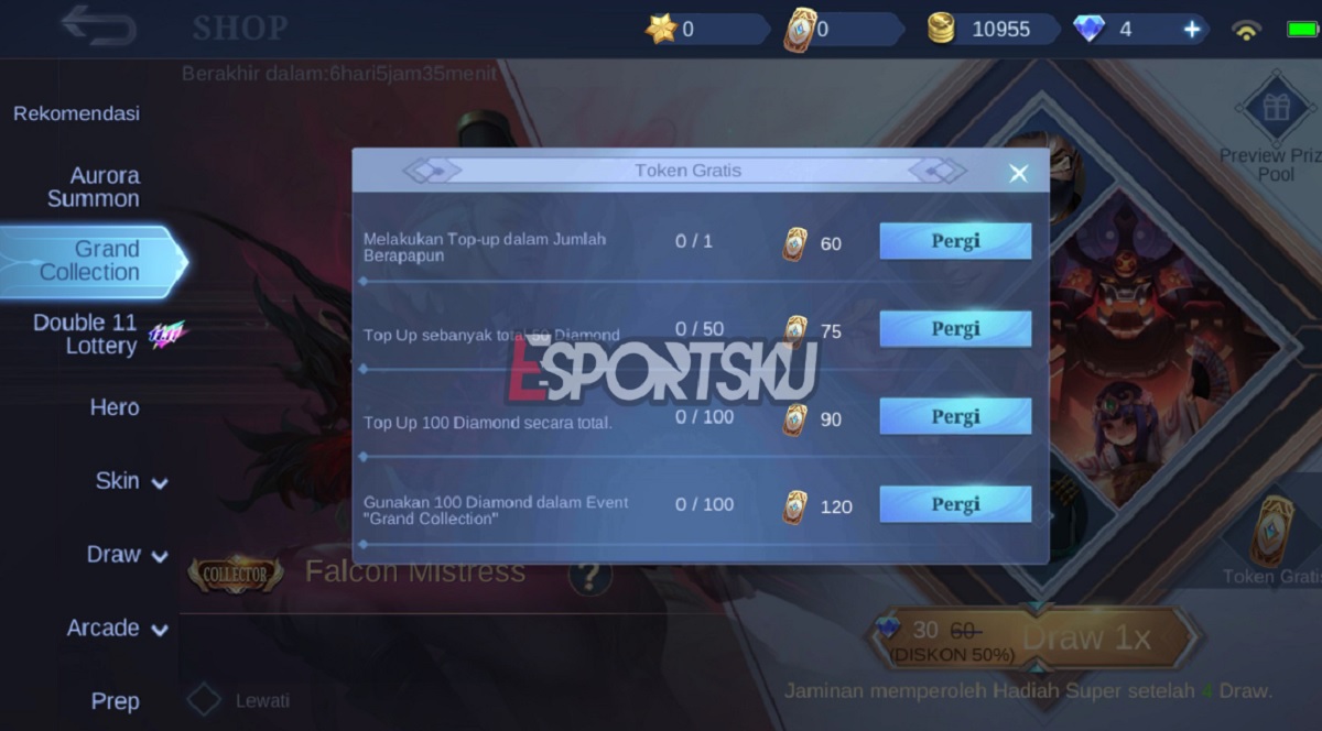 Kenapa Token Grand Collection Tidak Bisa Kepakai Mobile Legends (ML ...