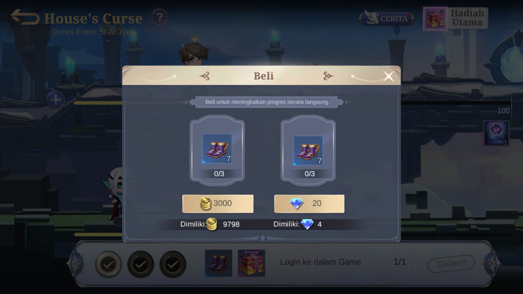 Cara Mendapatkan Token Step Mobile Legends (ML) – Esportsku