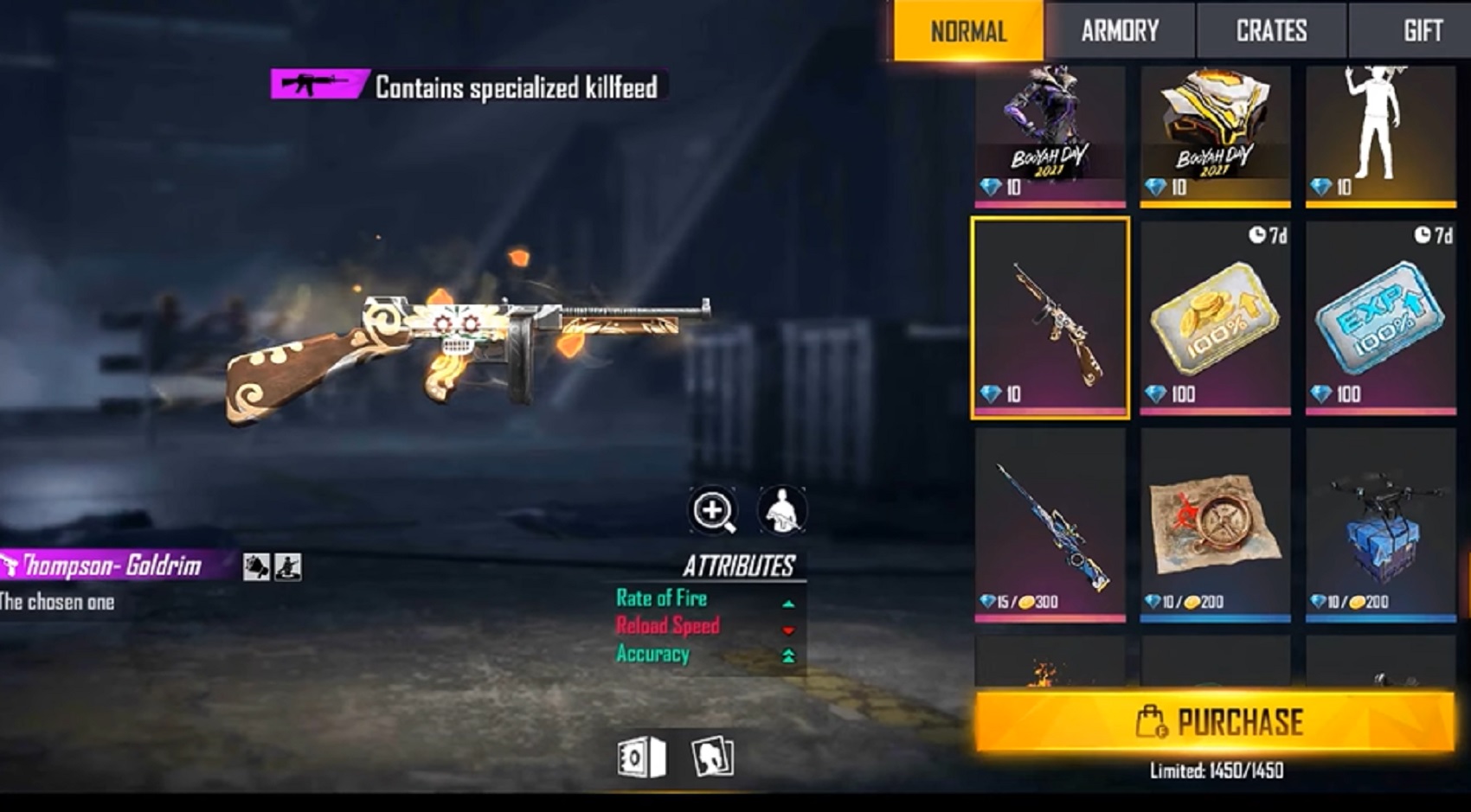 Bocoran Weapon Royale November 2021 Free Fire (FF) – Esportsku