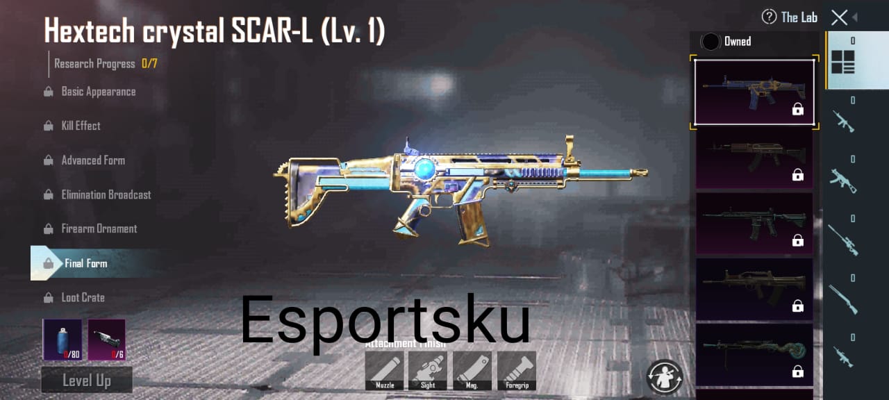 Skin Hextech Crystal SCAR-L Hasil Kolaborasi dengan Arcane League of ...