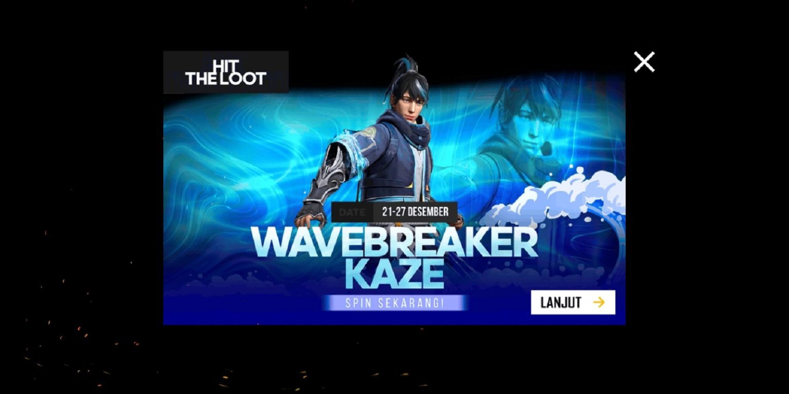 Harga Bundle Wavebreaker Kaze Epic Free Fire (FF) – Esportsku