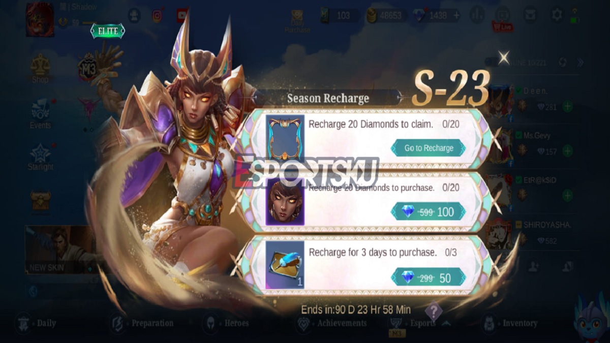 Cara Mendapatkan Skin Karrie Wheel Of Justice Mobile Legends (ML ...