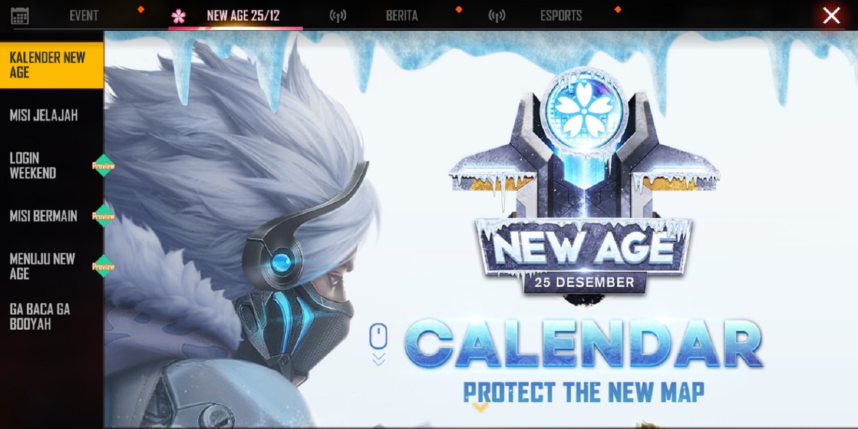 Jadwal Event Protect The New Map Free Fire (FF) – Esportsku