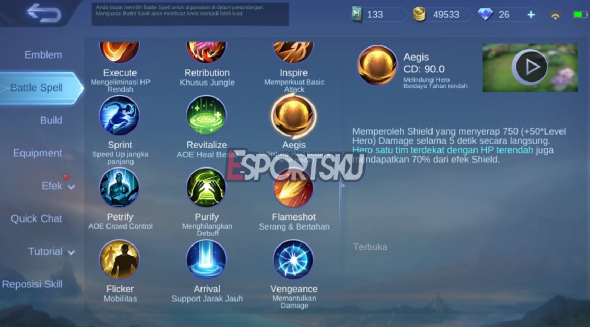 8 Spell Terbaik Hero Dyrroth Mobile Legends (ML) – Esportsku