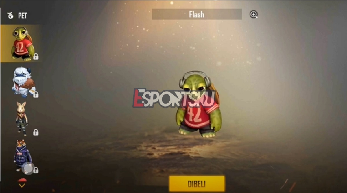 Bocoran Pet Baru Flash The Turtle Free Fire (FF) – Esportsku