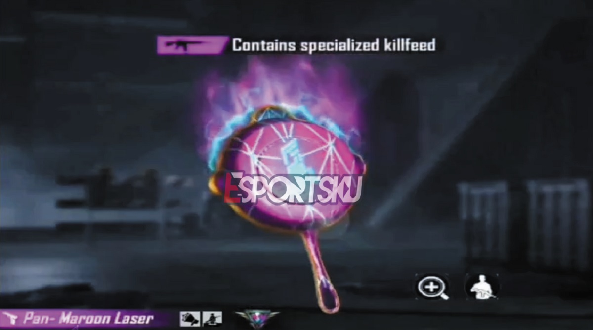 Bocoran Skin Pan Maroon Laser Free Fire (FF) – Esportsku