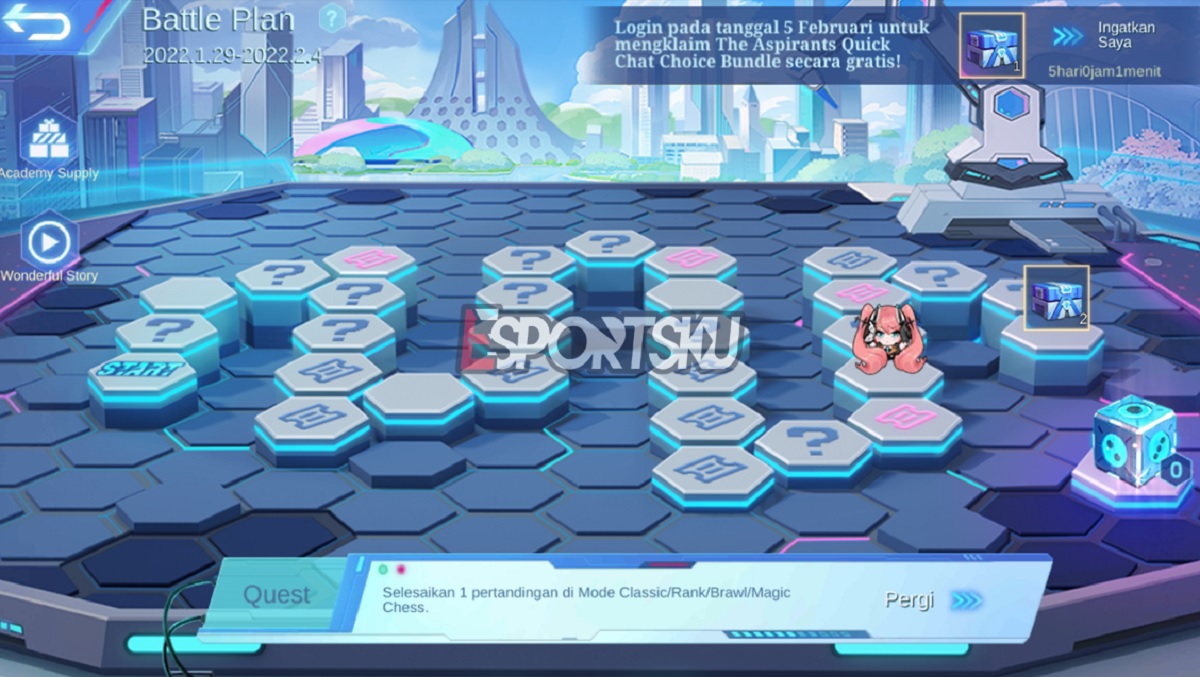 Cara Bermain Event Battle Plan Mobile Legends (ML) – Esportsku