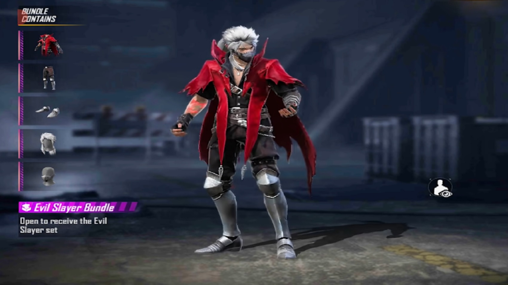 Cara Mendapatkan Bundle Evil Slayer Free Fire (FF) – Esportsku