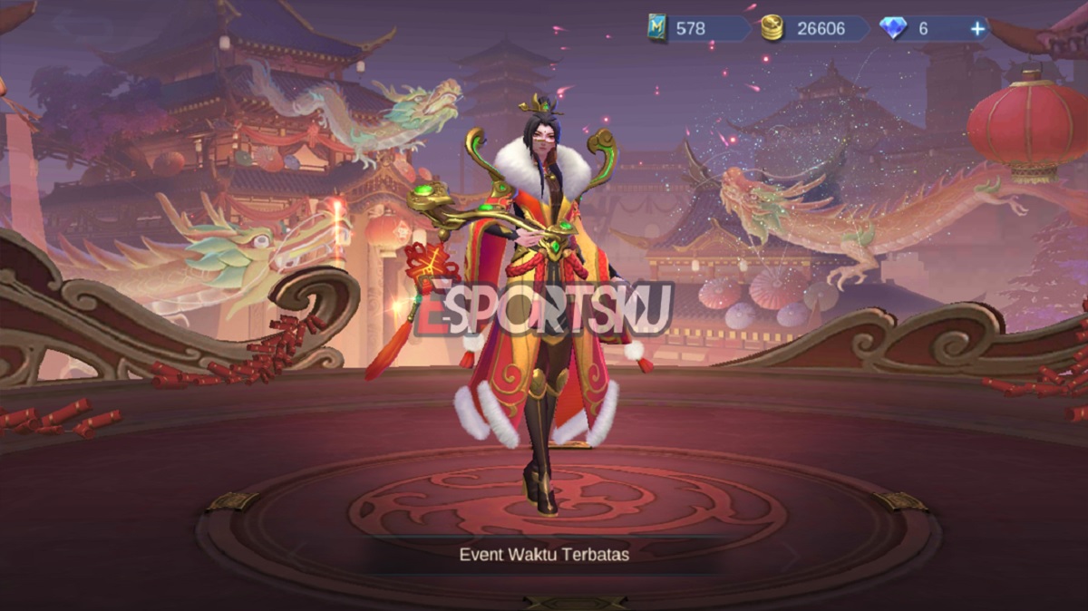 Harga Skin Luo Yi Dawning Fortune Lunar Fest Mobile Legends (ML) – Esportsku