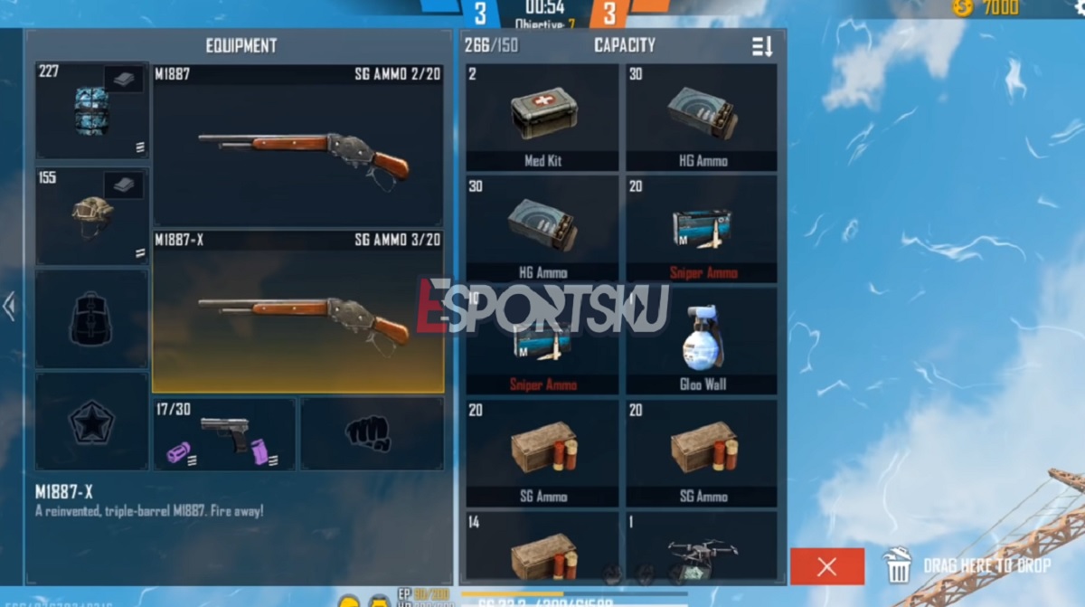 10 Fakta Menarik Senjata Terkuat M1887 Free Fire (FF) – Esportsku